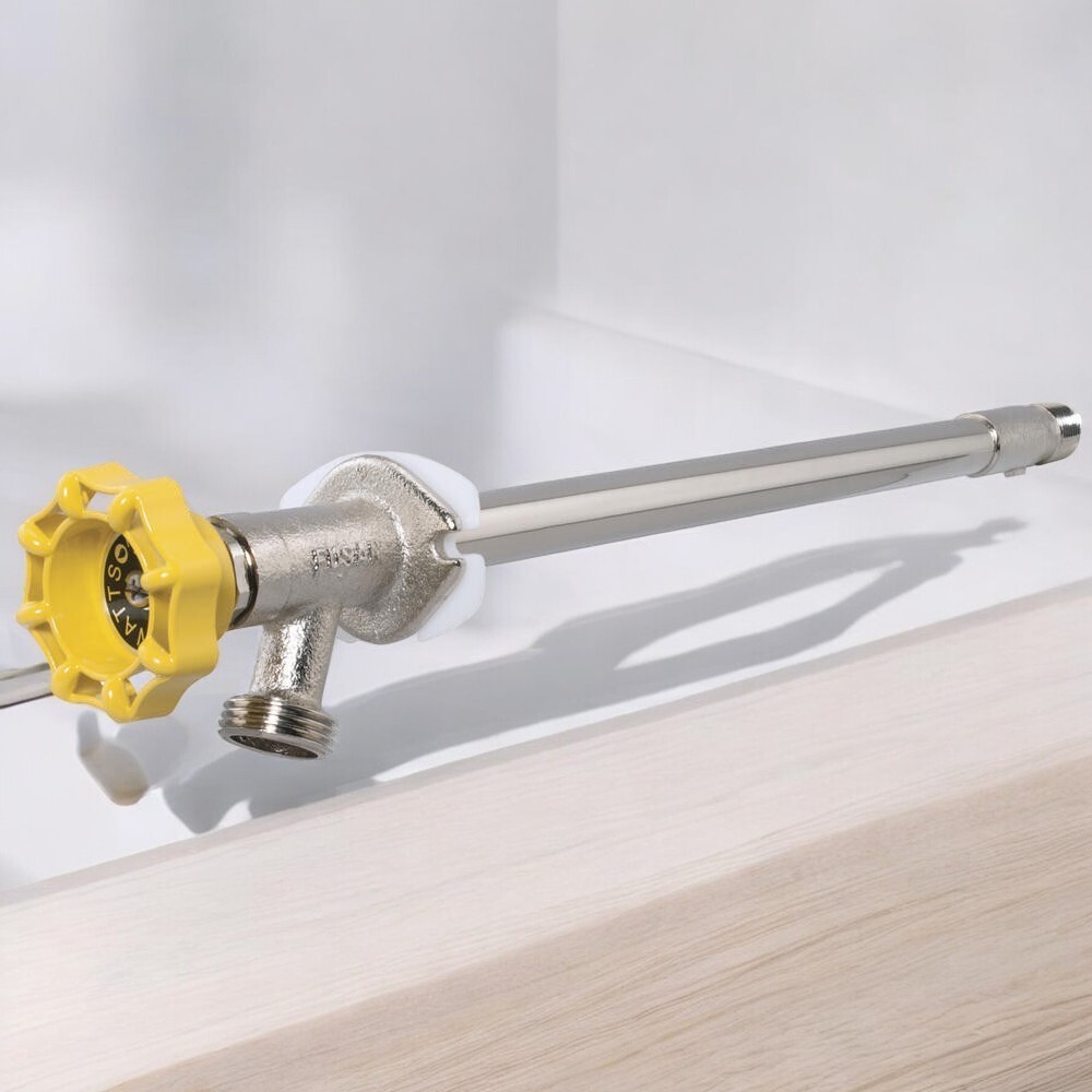 Frost Proof Wall Hydrant 1/2" Sweat/MIP x 12" L Watts Freeze Protection ...