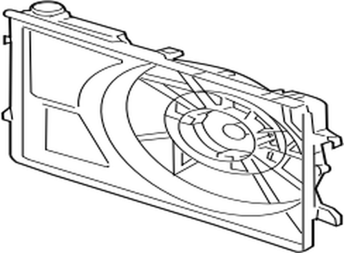 253503X500 Kia Shroudradiator 253503X500, New Genuine OEM Part | eBay