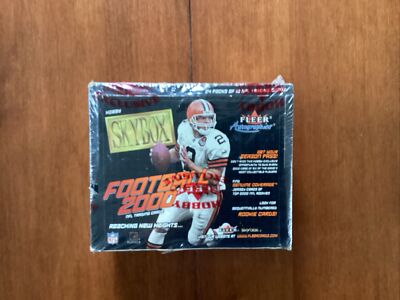 2000 Fleer Skybox NFL Football Factory Sealed Hobby Box | eBay