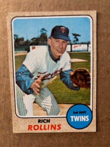 Rich Rollins 1968 Topps #243 Minnesota Twins ex | eBay
