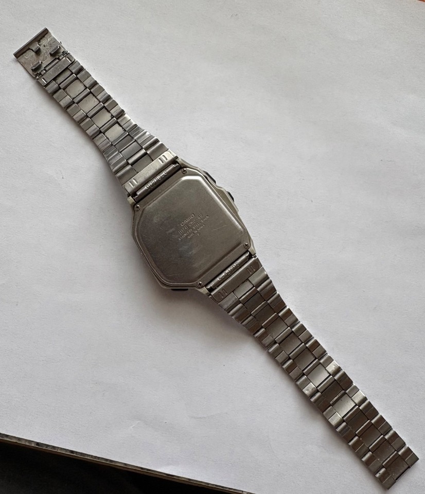 VINTAGE CASIO REMOTE CONTROL WATCH CMD-40 MADE IN KOREA - METAL ...