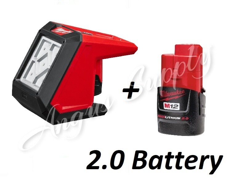 Milwaukee 2364-20 M12 ROVER 12 Volt LED Compact Flood Light With 2.0 ...