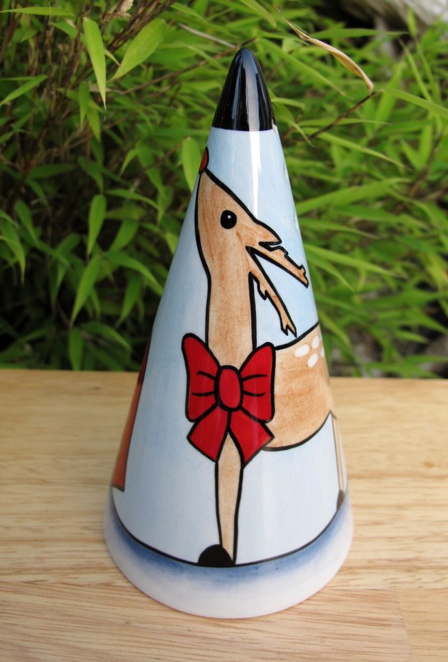 Lorna Bailey RUDOLPH THE REINDEER 42nd Collectors Club Piece 2007 Sugar ...