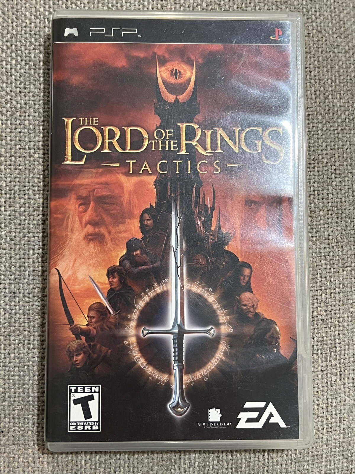 Lord of the Rings Tactics Sony Playstation PSP Disc In Great Condition ...