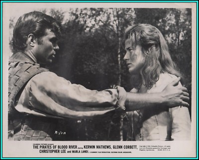 MARIE DEVEREUX & GLENN CORBETT in "The Pirates of Blood River"- Photo ...