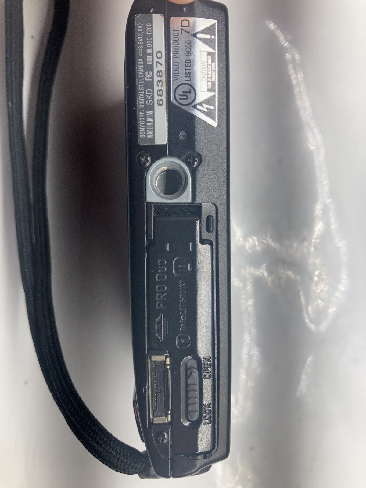 Sony Cyber-shot DSC-T200 8.1MP Digital Camera - Silver for sale online ...