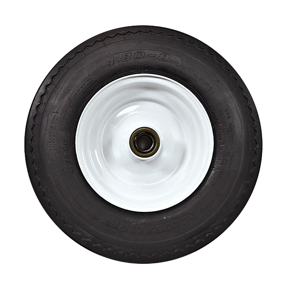 Log Splitter Wheel on 4.80 – 8 Load Range C Tire - 1" Center Bearing | eBay