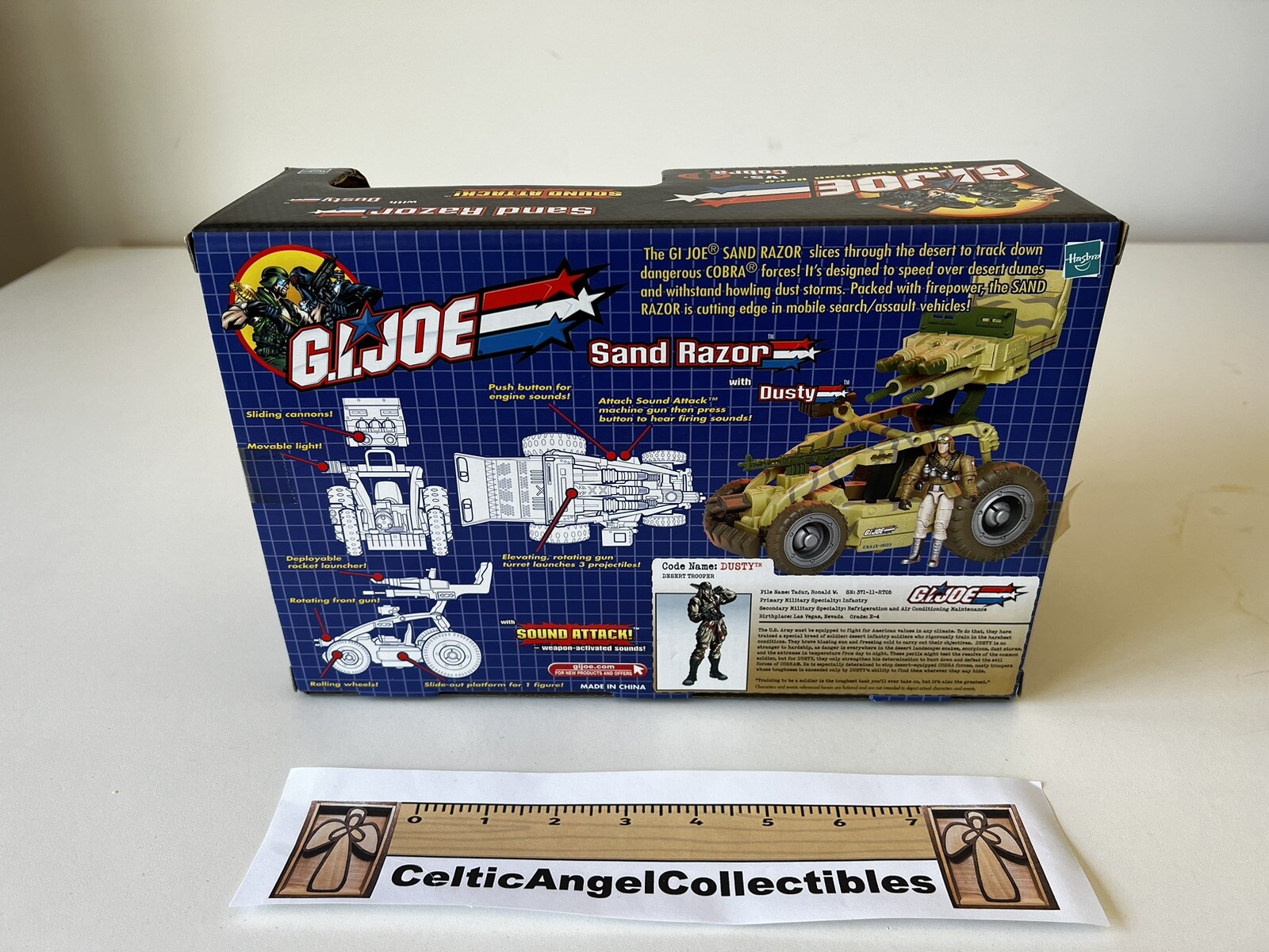 GI Joe Sand Razor w/ Dusty ARAH A Real American Hero Line Sealed NEW in ...