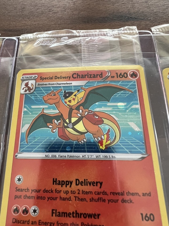 Special Delivery Charizard Promo Card w/ Small Swirl | Factory Sealed ...