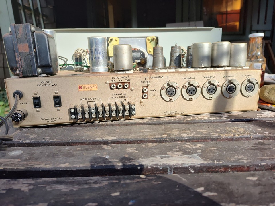 Grommes G5M Tube Mixer / Mic Preamplifier | eBay