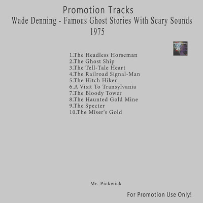 Halloween.. White CD. Wade Denning - Famous Ghost Stories With Scary ...