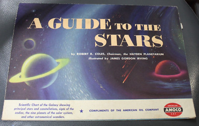 1951 A Guide to the Stars-Amoco Gas Pamphlet Petroliana | eBay