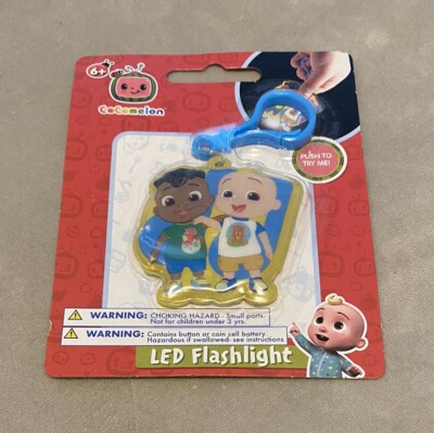 NEW Cocomelon Portable Clipable LED Keychain Flashlight Ages 6+ | eBay