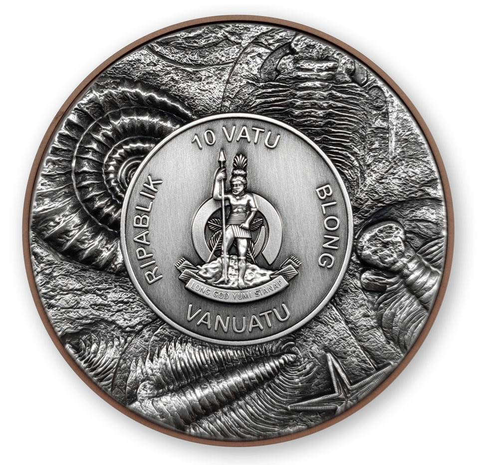 2025 Vanuatu Giant Megalodon Shark 10g Silver Coin w/ 145g Copper Core ...