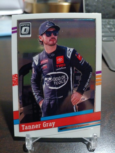 2024 Donruss Racing Tanner Gray Optic Retro Base Card | eBay