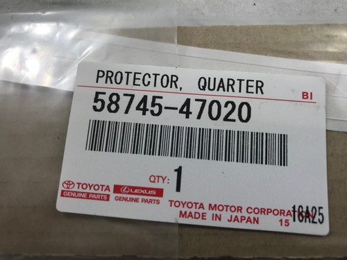 Toyota OEM 2010-2015 Prius Quarter Panel Protector Right Passenger ...