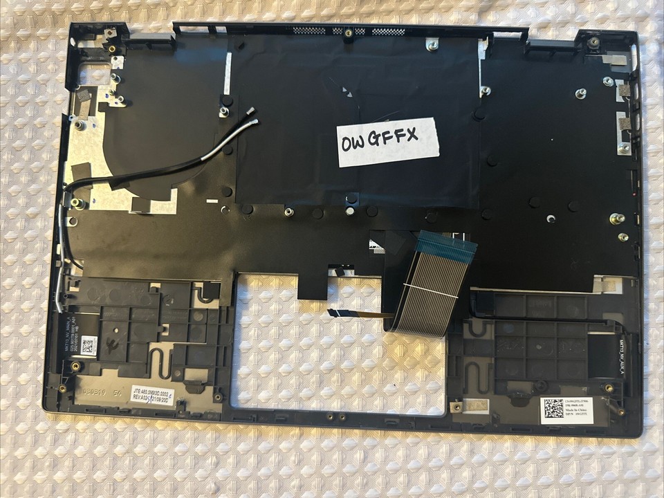 OEM Dell Inspiron 13-5310 Palmrest & US ENGLISH Backlit Keyboard ...