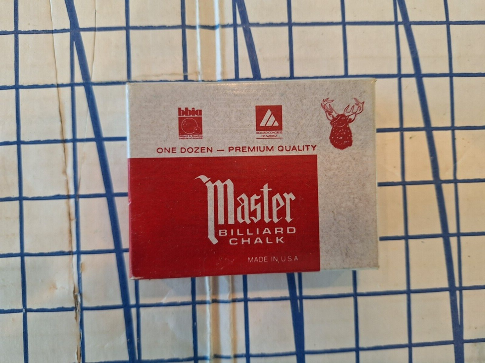 11 PIECES SKY BLUE MASTER CHALK PACK - POOL & BILLIARD CUE CHALK | eBay