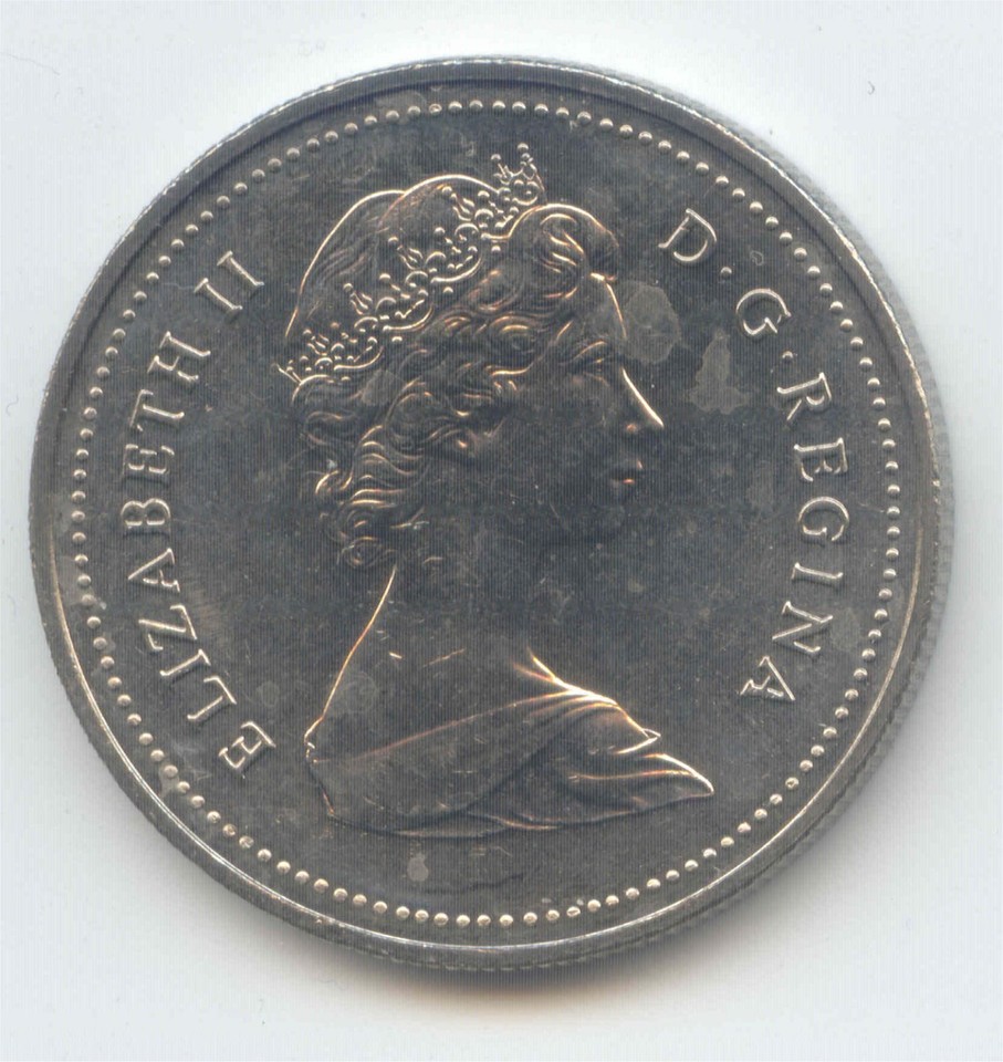 Canada 1981 Canadian Voyageur One Nickel Dollar $1 EXACT COIN | eBay