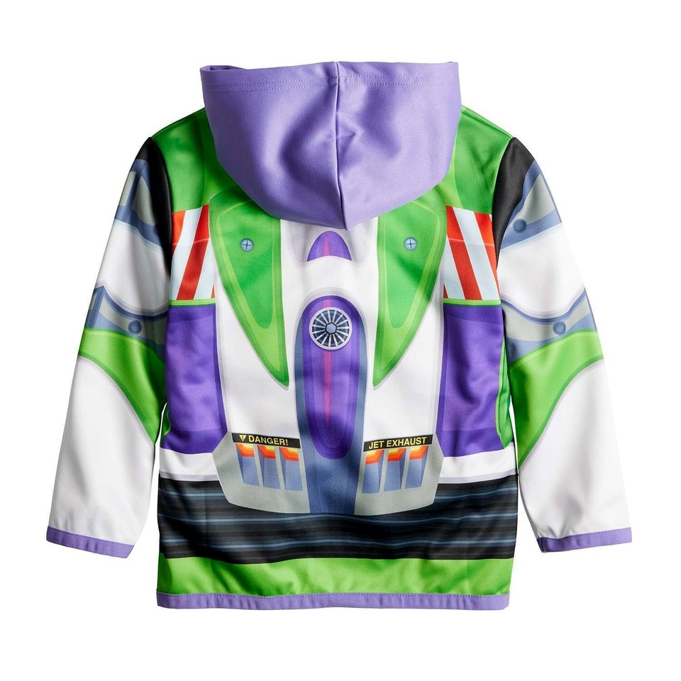 Disney Pixar Toy Story Costume Hoodie Jacket Buzz Lightyear Toddler 3T ...
