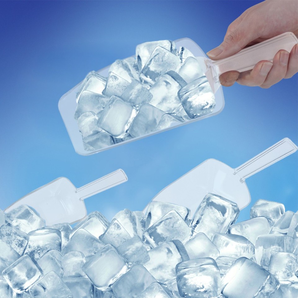 3 Pcs Multi-purpose Plastic Scoop Flour Scoops Candy Scoopers for ...