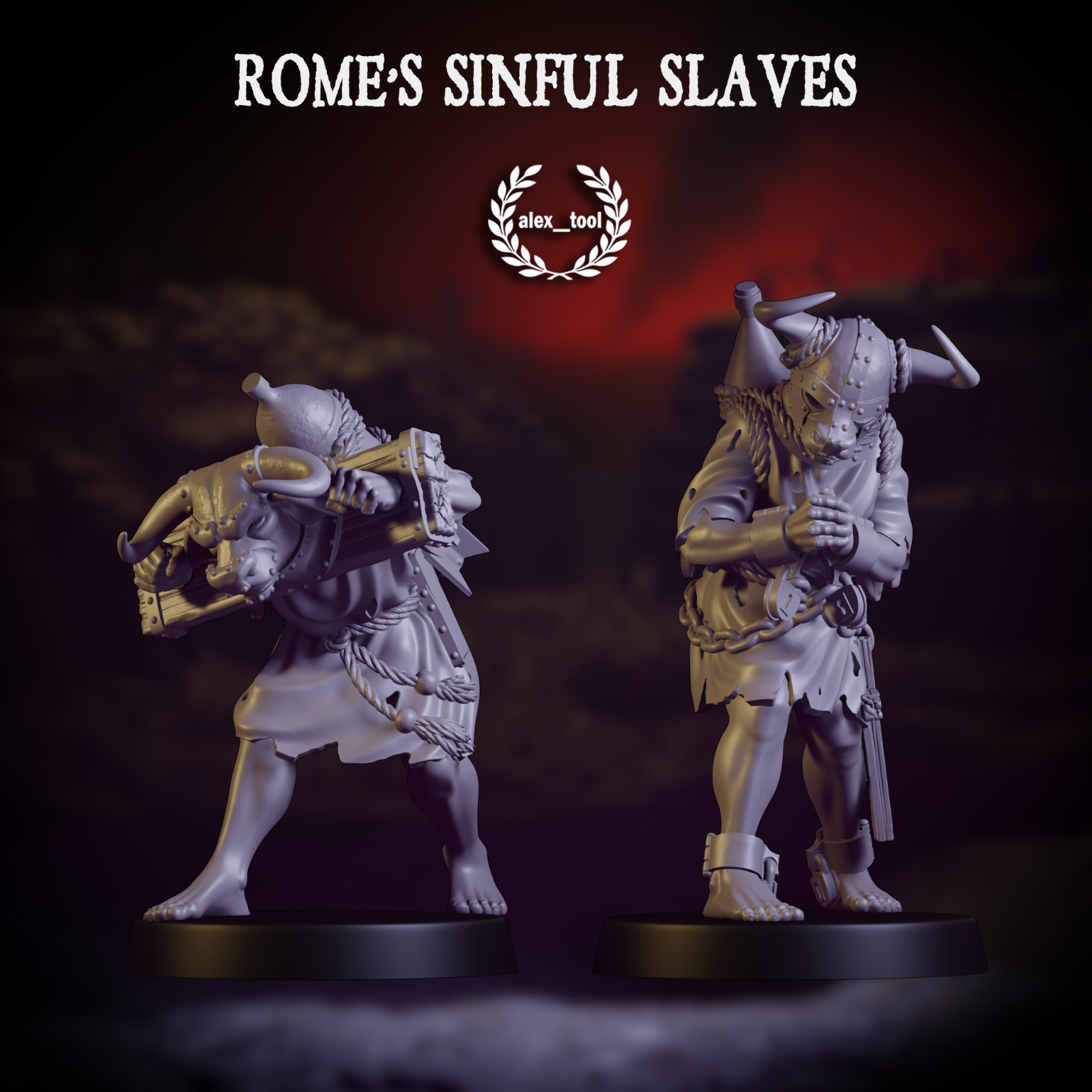 Pilgrim Cohort of Rome warband 32mm scale Roman Trench Crusade ...
