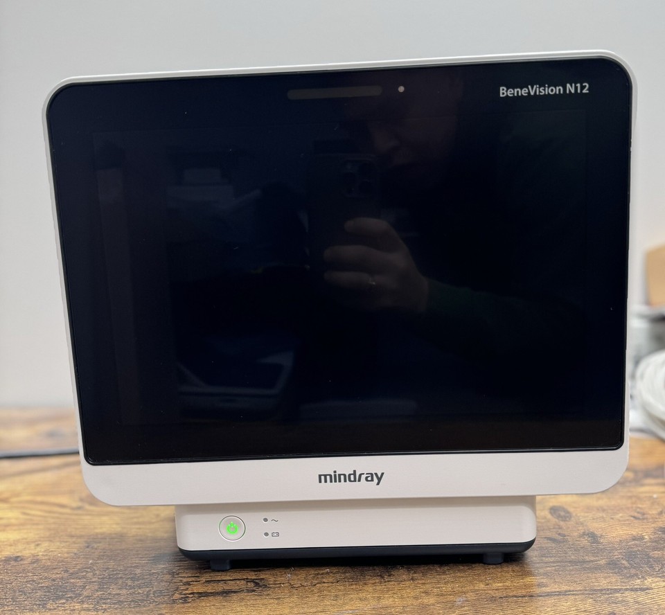 Mindray BeneVision N12 Anestheisa Monitor with MPM Oximax & AG Co2 ...