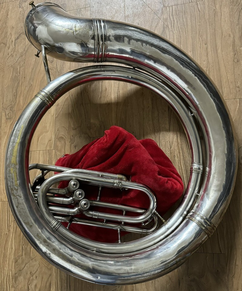King 2350 Series Silver BBb Sousaphone | eBay