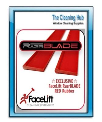 WINDOW CLEANING SQUEEGEE RUBBER TRADITIONAL RAZR RED 17 VARIATIONS | eBay