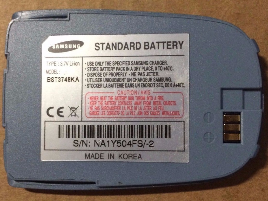 LOT OF 50 OEM SAMSUNG BST3748KA BATTERIES FOR SAMSUNG X475 X478 | eBay