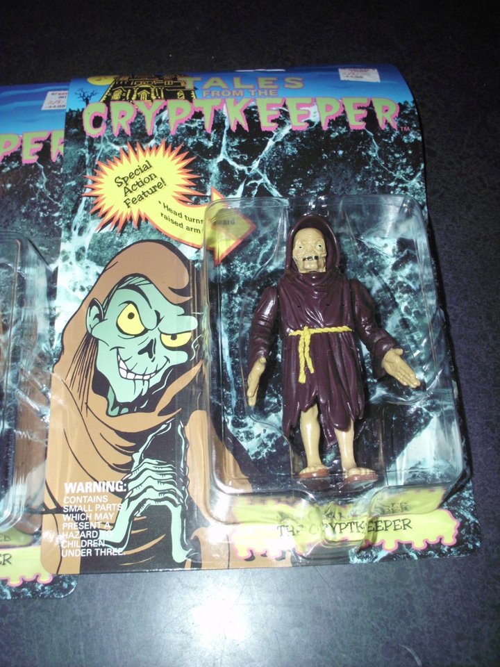 3 Vintage Tales from The Crypt Cryptkeeper Action Figures 1995 Sealed ...