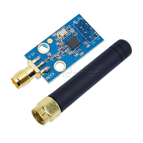 CC1101 Wireless Module With Antenna Wireless 433MHZ Transceiver Module ...