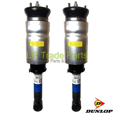 RANGE ROVER SPORT NEW DUNLOP FRONT AIR SUSPENSION STRUTS X2 (LESS ACE ...
