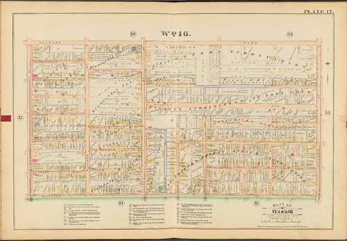 1888 MONROE COUNTY ROCHESTER NY ST JOSEPH ASYLUM HAYWARD PARK-CLIFFORD ...