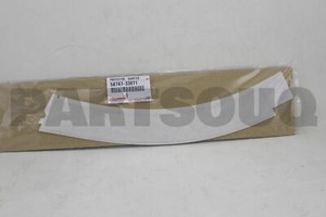 5874733071 Genuine Toyota PROTECTOR, QUARTER PANEL, REAR RH 58747-33071 ...