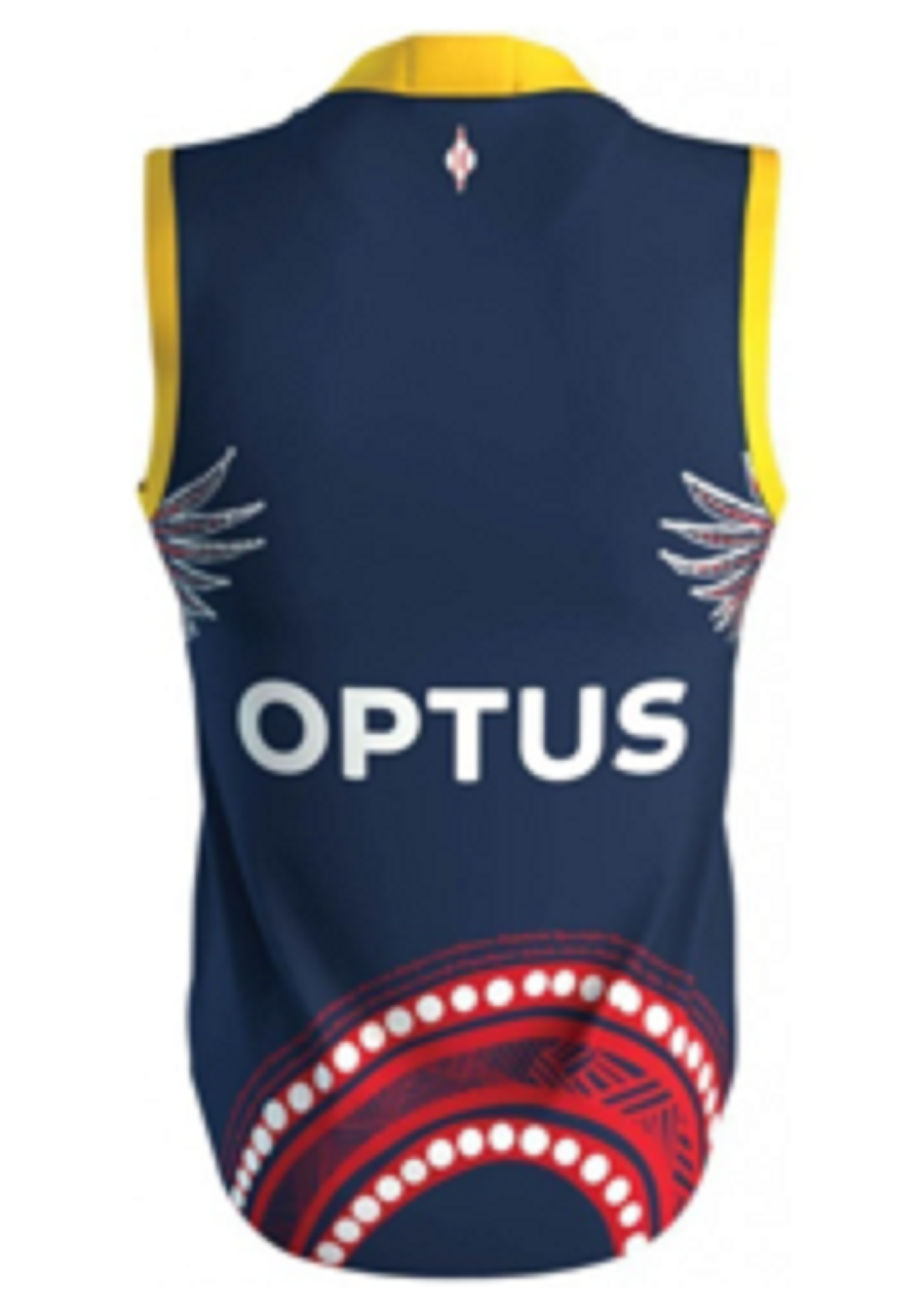 AFL 2020 ADELAIDE CROWS INDIGENOUS GUERNSEY SIZE:XL BNWT | eBay Australia