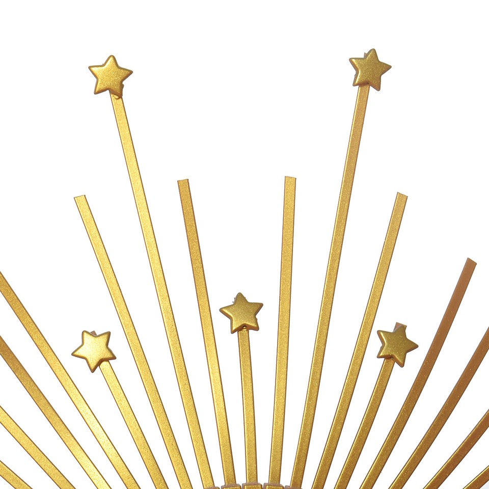 Lady Halo Crown Star Sunburst Crown Bridal Halo Headpiece For Show ...