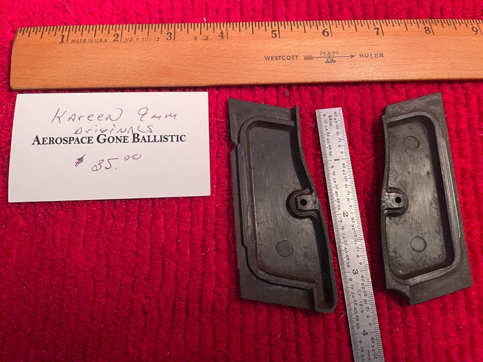 ORIGINAL ISRAELI KAREEN 9MM PISTOL GRIPS | eBay
