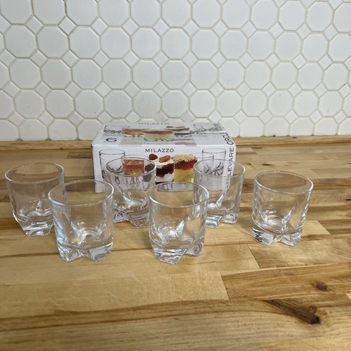 Milazzo Circle Ware 6 piece " Mini Dessert Cordials " 4.5 Oz | eBay