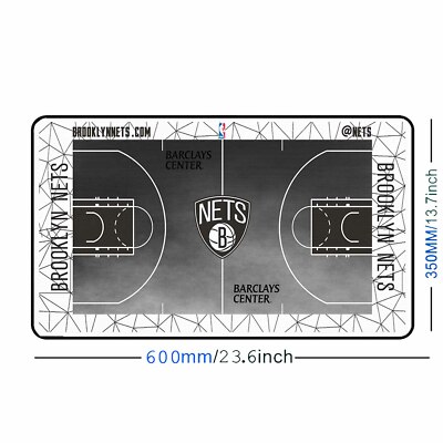 Brooklyn Nets Themed NBA Desk / Gamer Pad FREE Shipping Aussie Seller ...