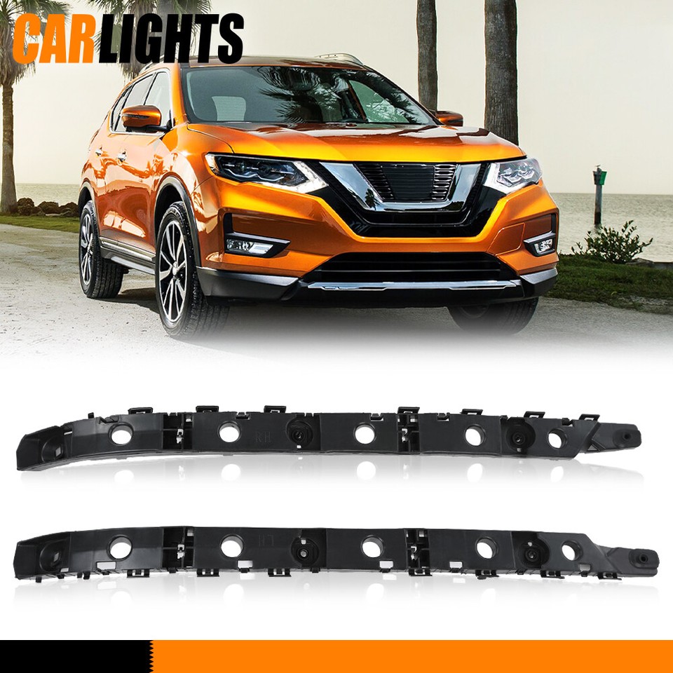 Fit For 2014-2017 2018 Nissan Rogue Left & Right Rear Bumper Brackets ...