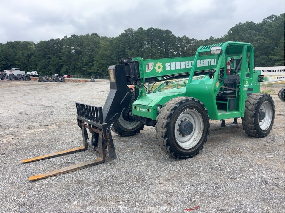 2016 JLG 6036 36' 6,000 lbs Telescopic Reach Forklift Telehandler Aux ...
