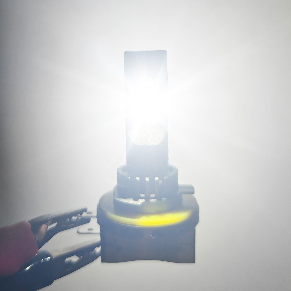 Headlight High Beam Adapter 2x No Required AUXITO White H15 LED Light ...