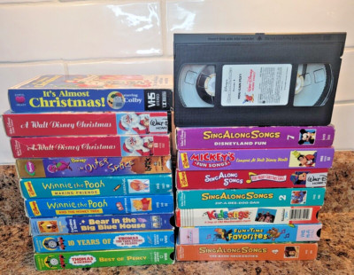 VHS TAPES / Children & Family Collection + / Slip Cases / Combined ...