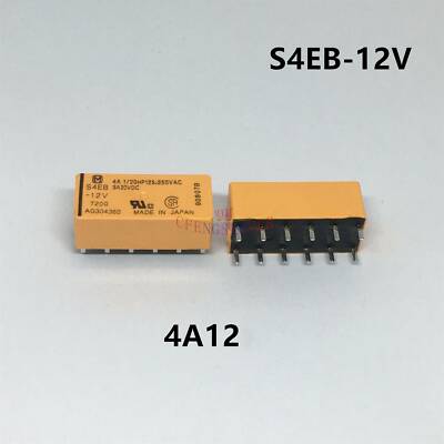1PCS PANASONIC Relay S4EB-12V AG304360 NEW | eBay