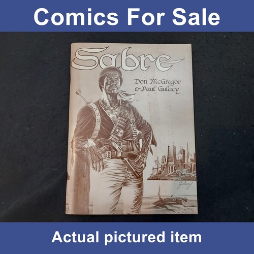 Sabre graphic novel Don McGregor, Paul Gulacy, Annette Kawecki 1979 ...