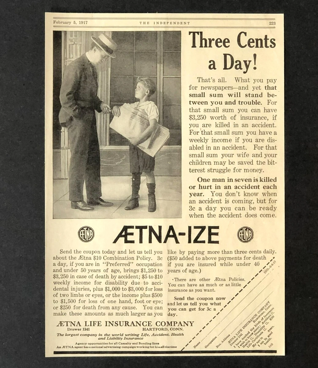 Life Insurance Ads In Newspaper