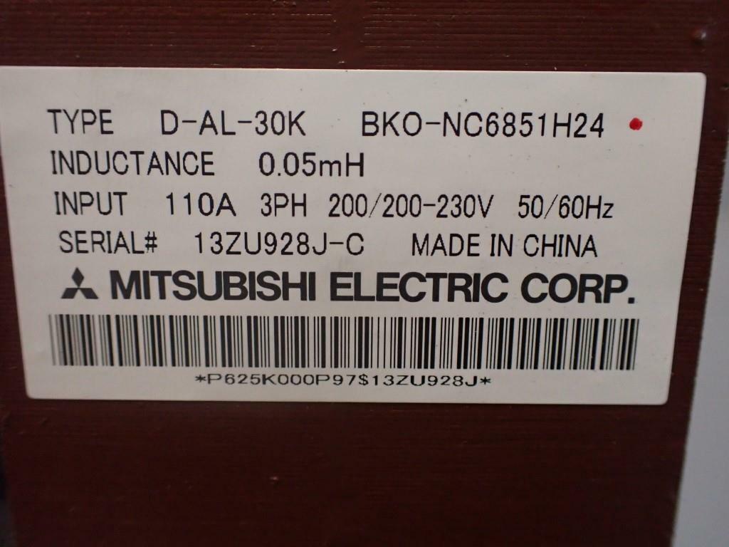 DAL30K - MITSUBISHI - D-AL-30K / Réacteur Servo Ampli CNC 30KW 200VAC ...