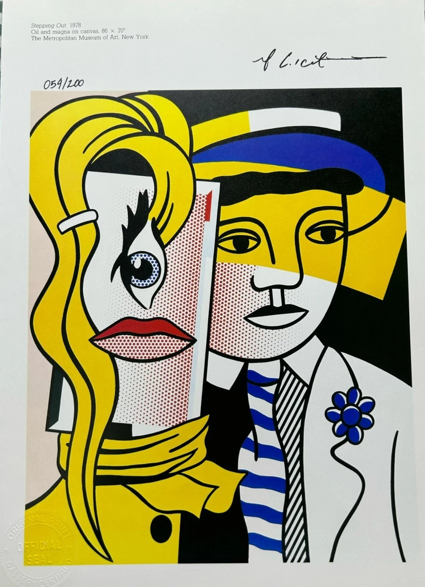 Roy Lichtenstein Self Portrait 1978