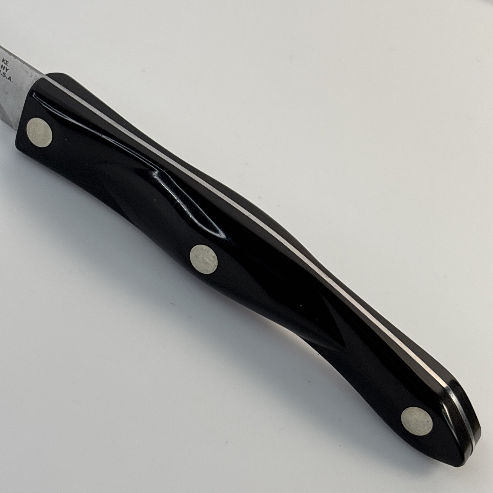 Cutco 1721 KE Trimmer Knife Serrated 5" Blade Brown Handle Used | eBay